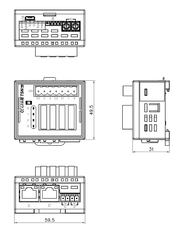CC-Link IE TSNちび丸くん CTCBYリレー - 株式会社アルゴシステム